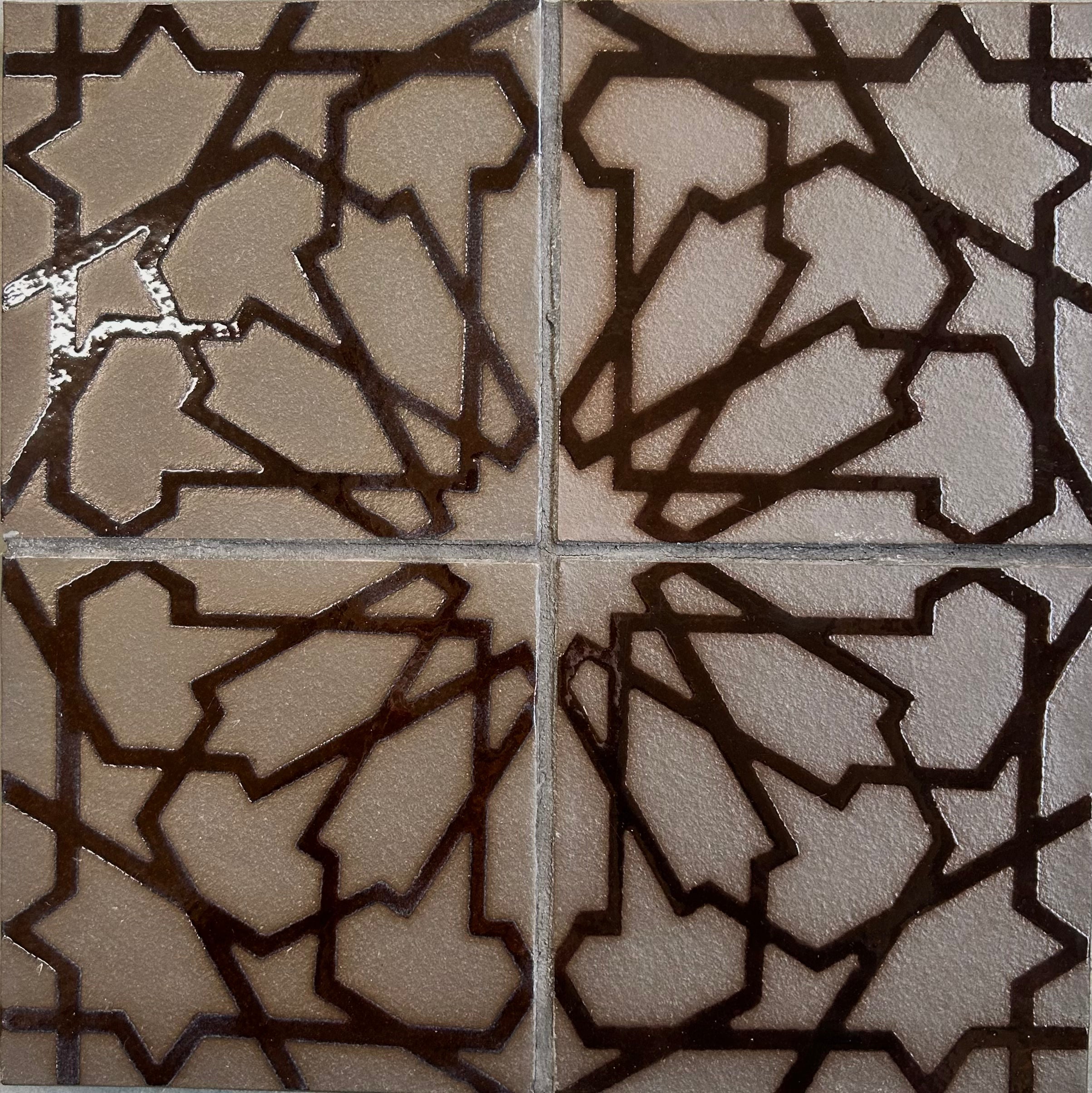Persian Star 2 | Dark Bronze | Espresso – Kibak Tile
